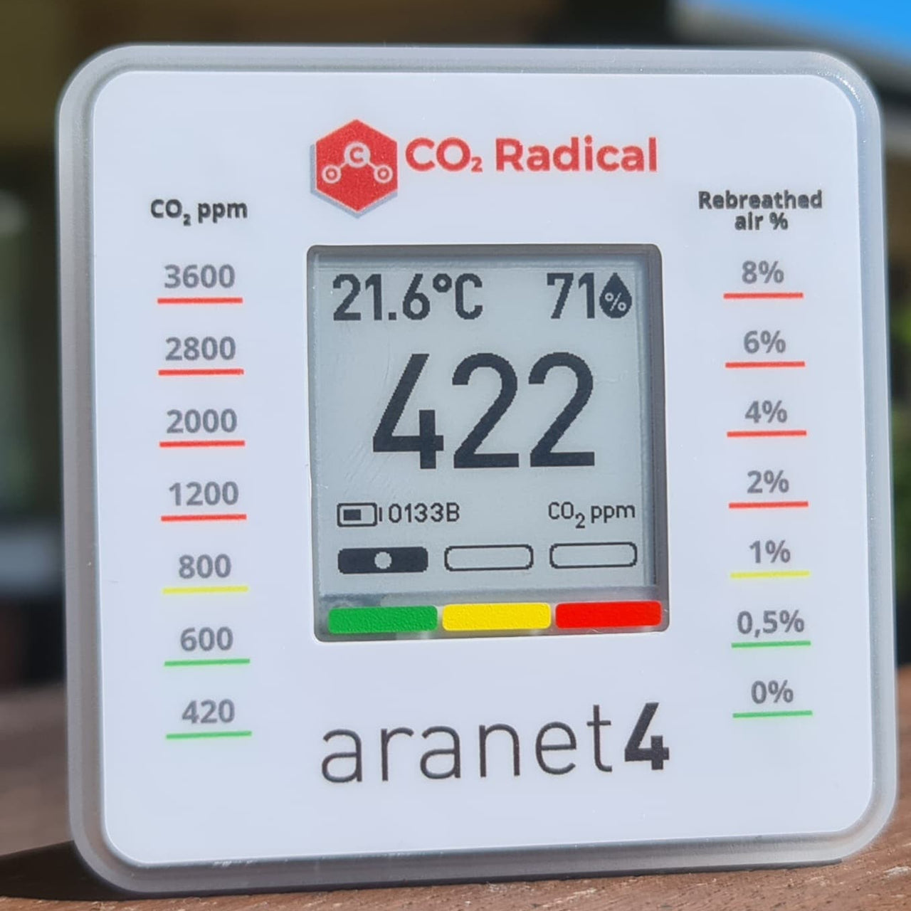 Aranet4 HOME | CO2 Monitor – CO2 Radical