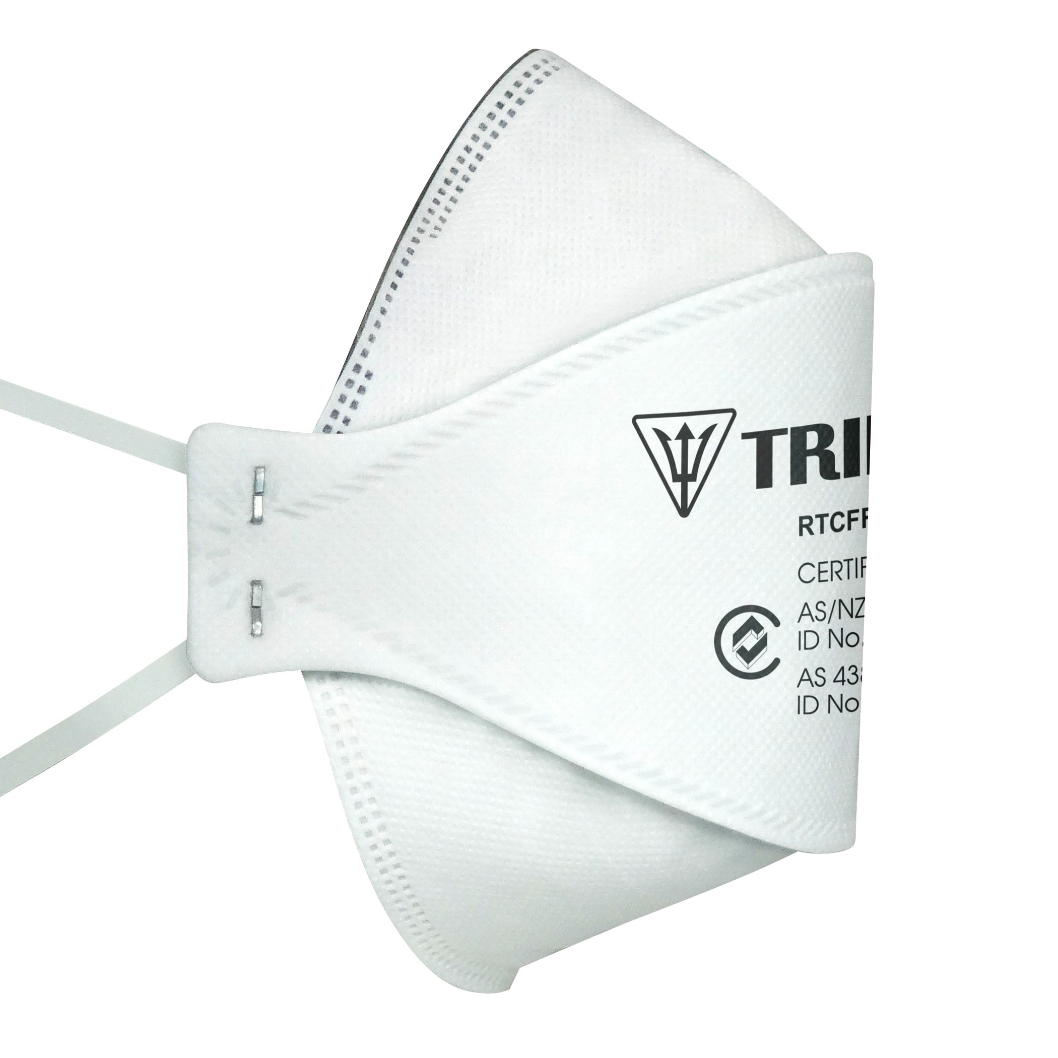 Trident P2 (N95) Disposable Respirator 20/Box – CO2 Radical